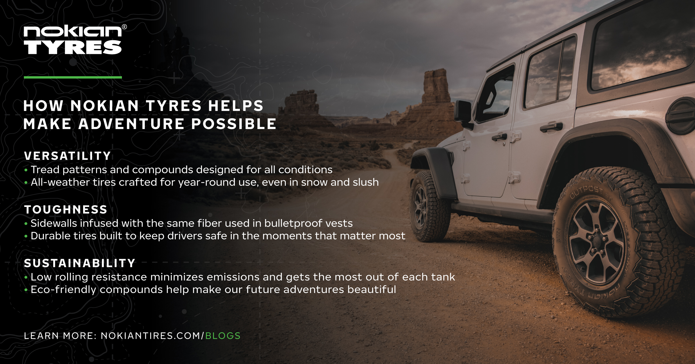 How Nokian Tyres Helps Make Adventure Possible / Nokian Tyres